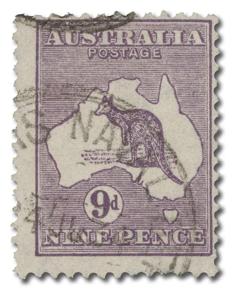 9 - 1913 Australia - Mystic Stamp Company