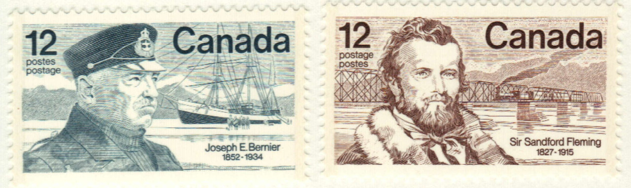 738-39 - 1977 Canada - Mystic Stamp Company