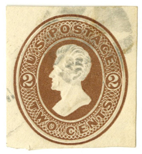 U78 - 1870-71 2c Andrew Jackson, Brown, Stamped Envelope - Mystic Stamp ...