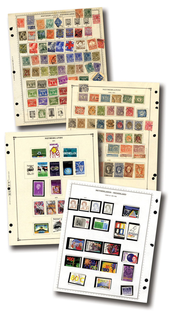 WW636 - 1923-98 Netherlands Collection - Mystic Stamp Company