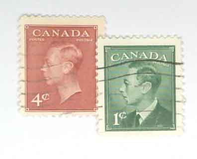 284//87 - 1949 Canada - Mystic Stamp Company