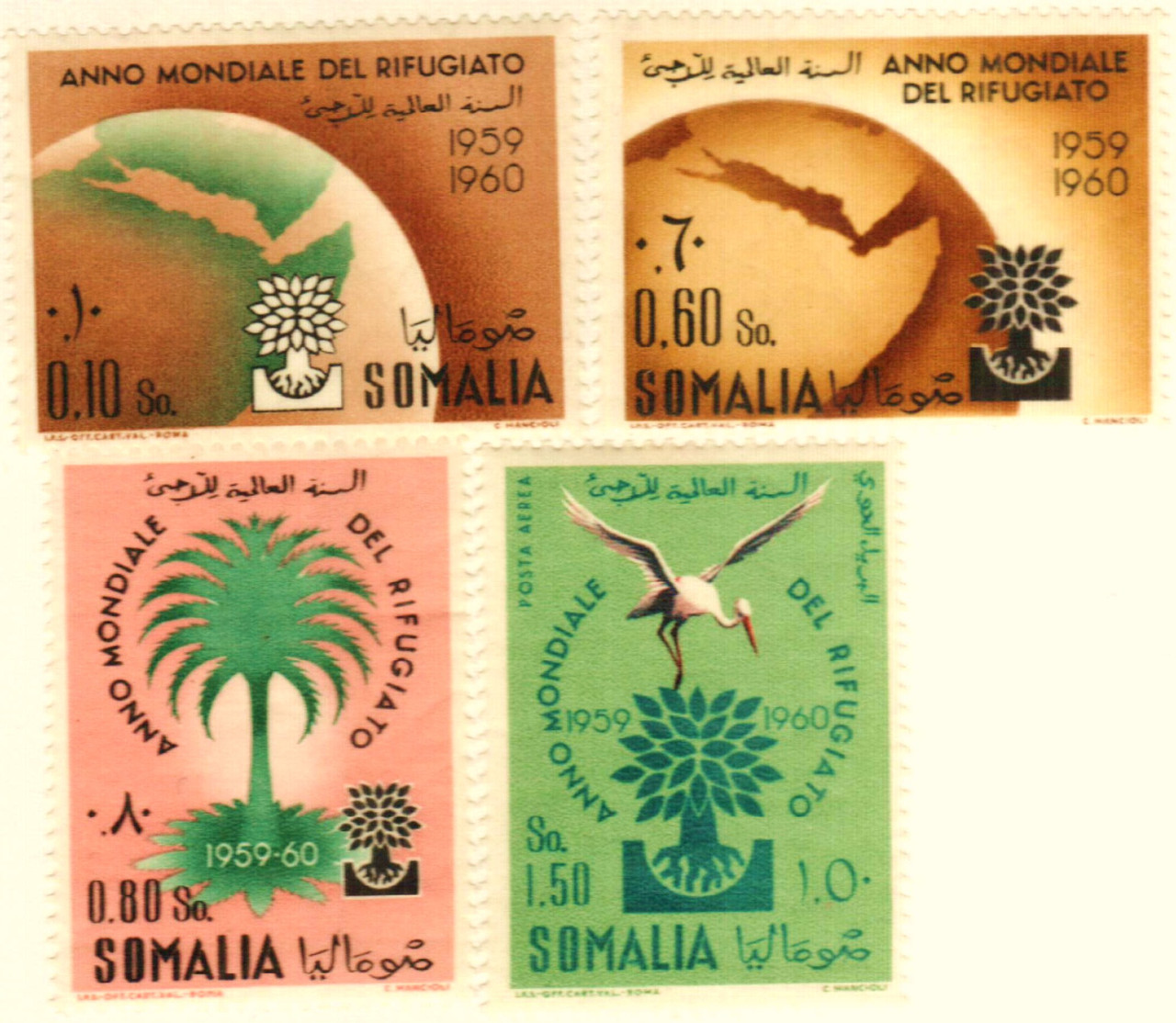 239/C67 - 1960 Somalia - Mystic Stamp Company