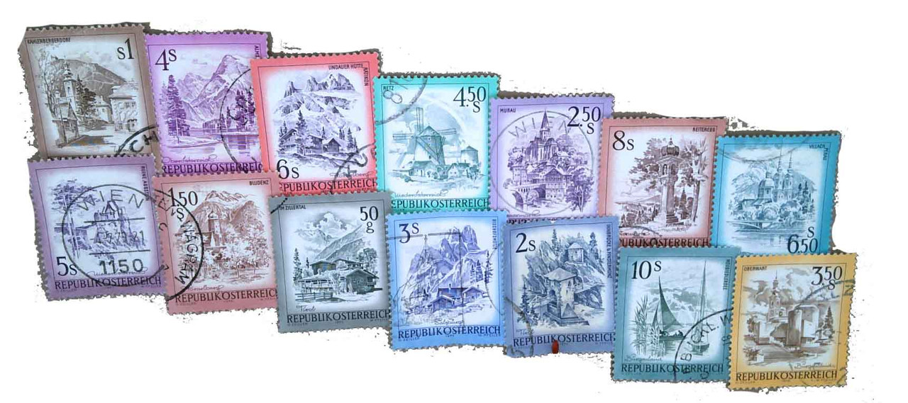 958//72 - 1973-78 Austria - Mystic Stamp Company