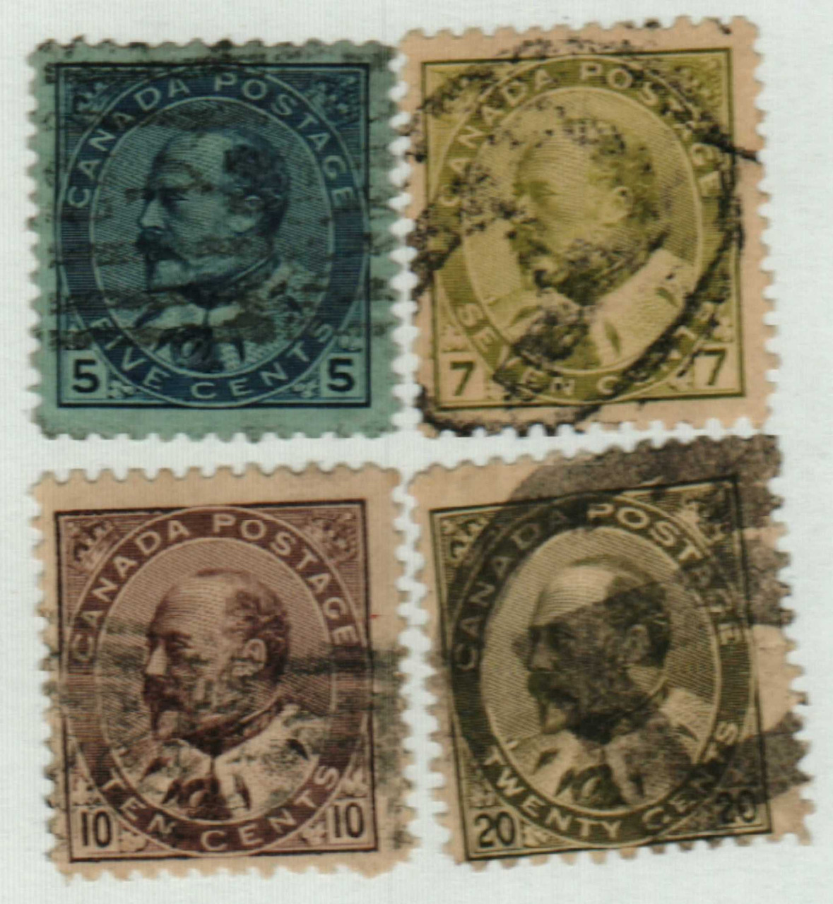 91-94 - 1903-04 Canada - Mystic Stamp Company