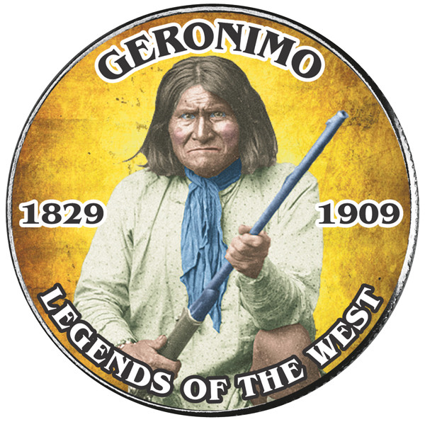 IU153 - Geronimo Coin - Mystic Stamp Company