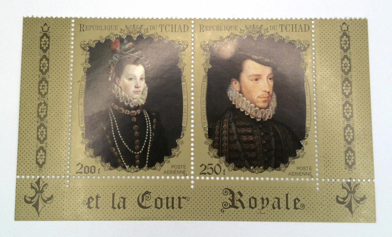 233C - 1972 Chad - Mystic Stamp Company
