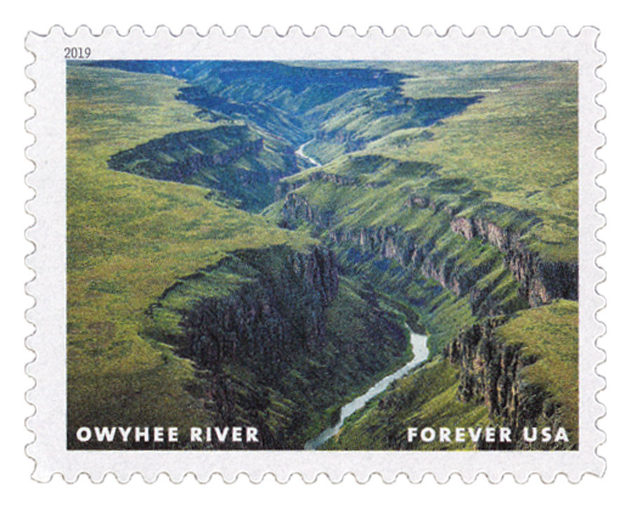 5381b - 2019 First-Class Forever Stamp - Wild and Scenic Rivers: Owyhee ...