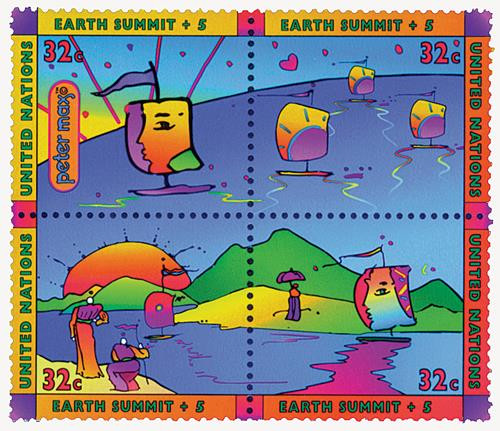 UN704-07 - 1997 Earth Summit 5th Anniversary - Mystic Stamp Company