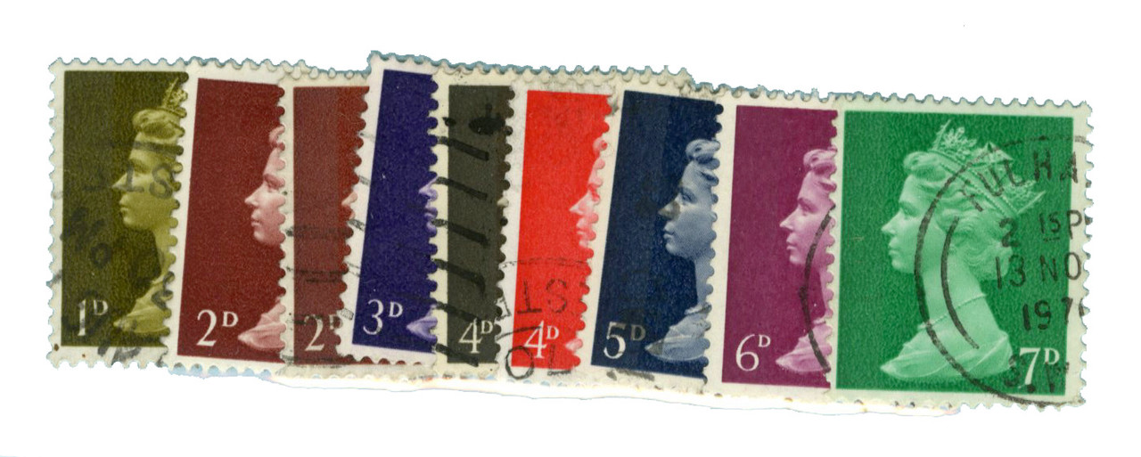 MH2-10 - 1967-69 Great Britain - Mystic Stamp Company