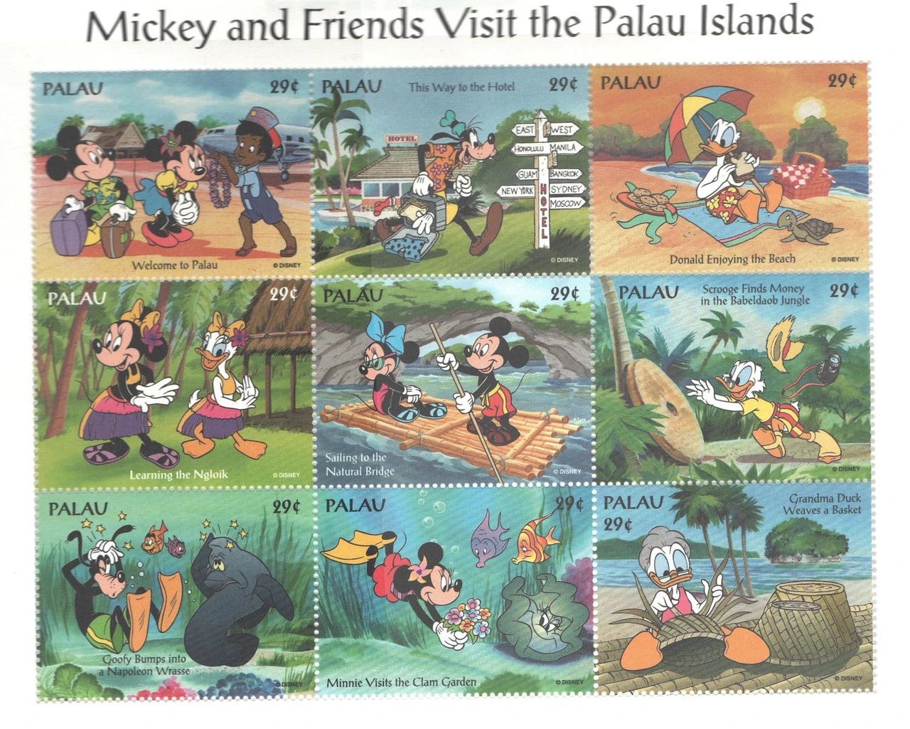 340 - 1994 Palau - Mystic Stamp Company