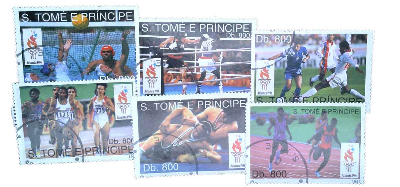 1152//59 - 1993 St. Thomas & Prince Islands - Mystic Stamp Company