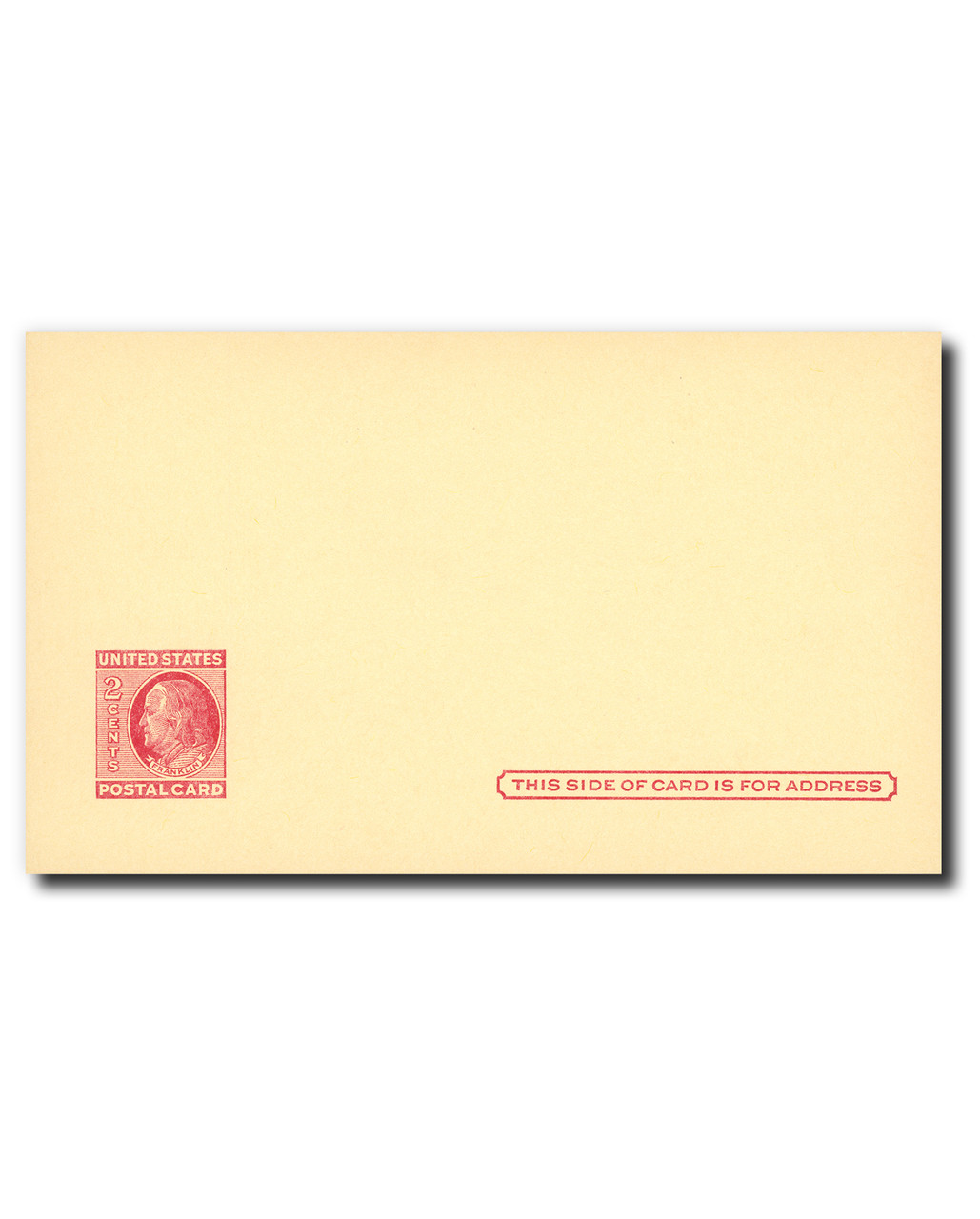 UX38INVER - Postal Card - Mystic Stamp Company