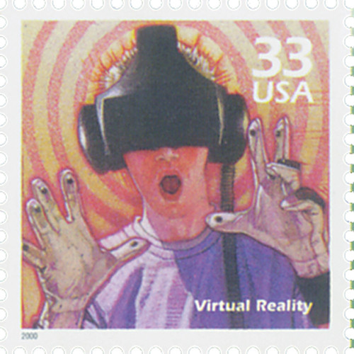 3191j - 2000 33c Celebrate the Century - 1990s: Virtual Reality ...