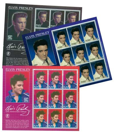 M10346 - Elvis Stamp Collection, 10v - Mystic Stamp Company