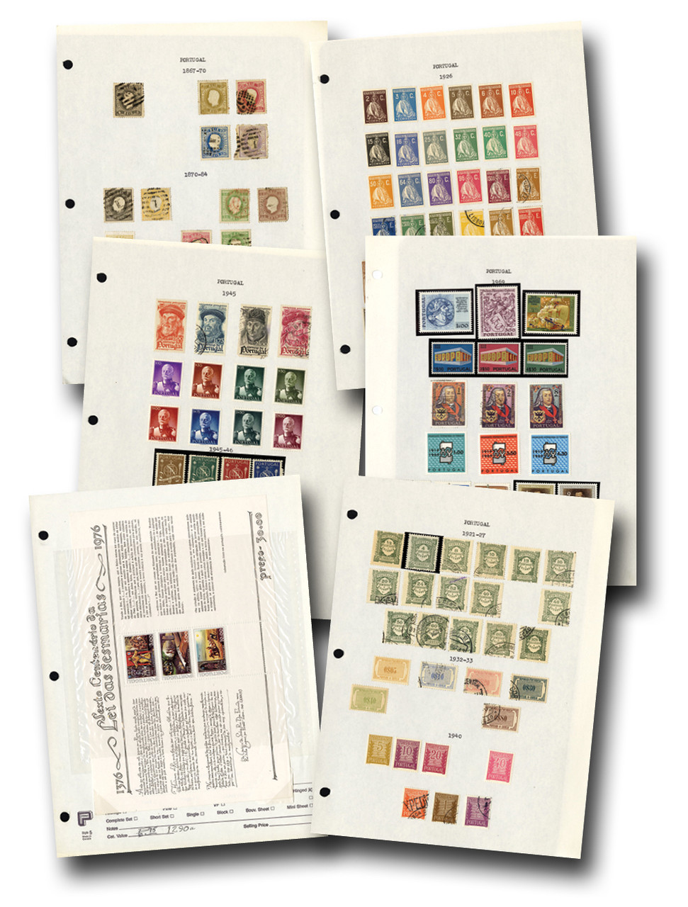WW1084 - 1853-1992 Portugal Collection - Mystic Stamp Company