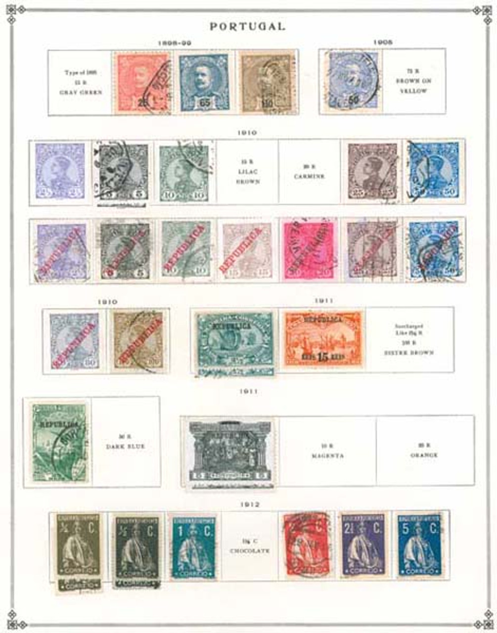 MCC453 - 1870-1997 Portugal - Mystic Stamp Company