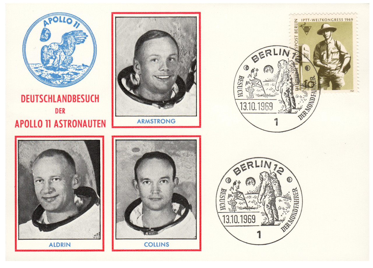 AC3 - Apollo 11 Crew Visit to Berlin, Germany on October 13, 1969 ...