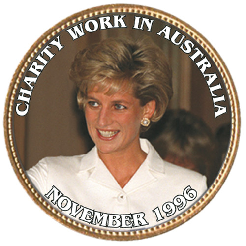 CNS625 - Princess Diana "Charity Work in Australia" Great Britain Penny ...
