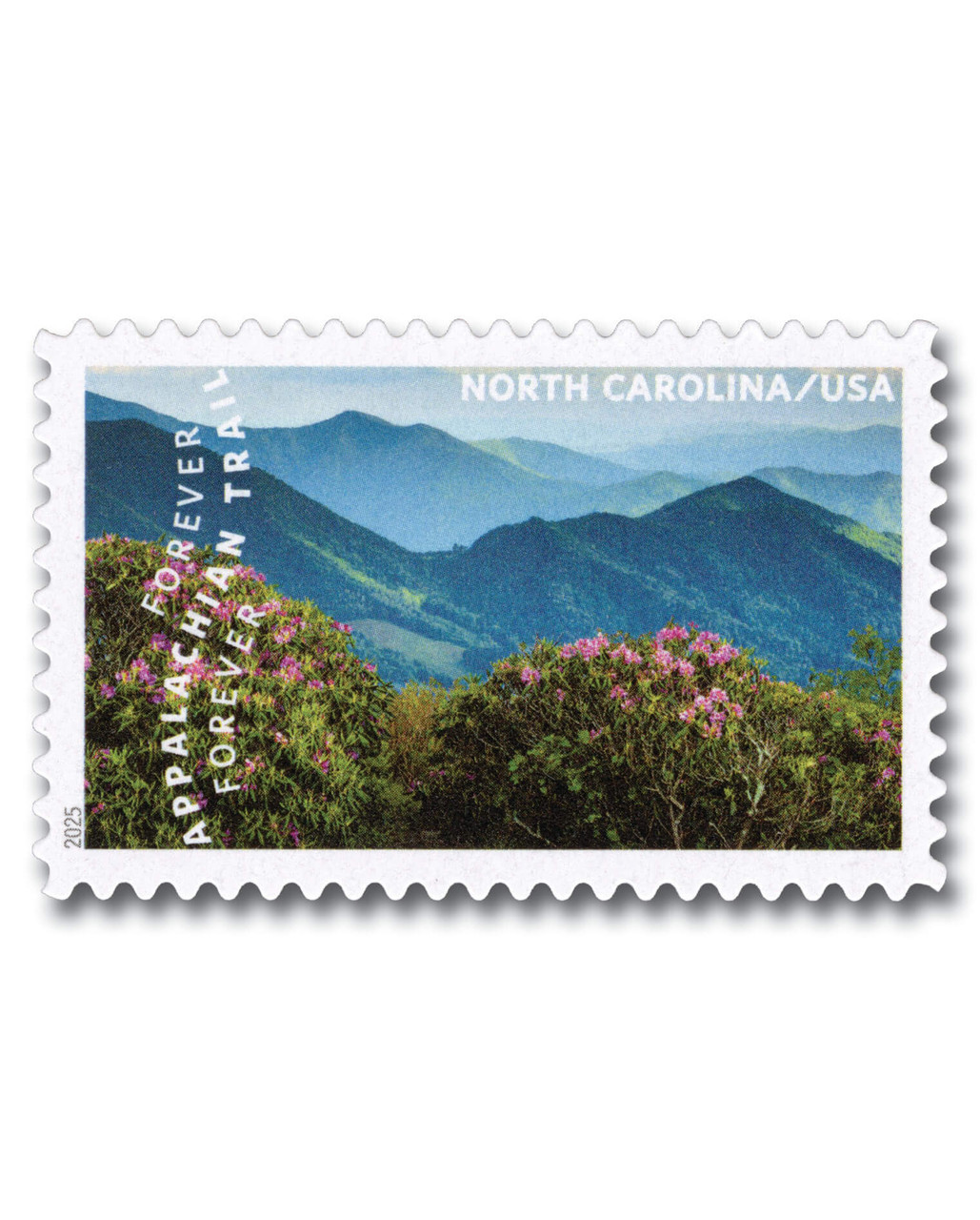5960j - 2025 First-Class Forever Stamp - Appalachian Trail: Blue Ridge ...