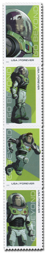 5709-12 - 2022 First-Class Forever Stamps - Go Beyond: Buzz Lightyear ...