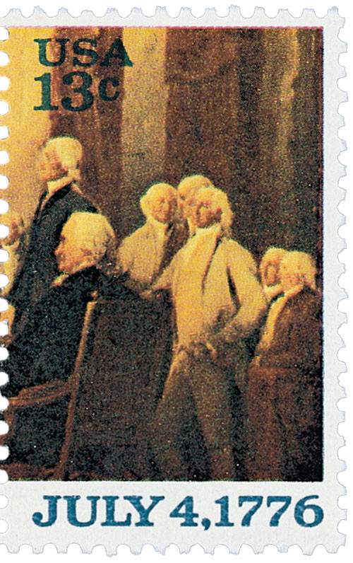 1691-94 - 1976 13c Declaration of Independence - Mystic Stamp Company