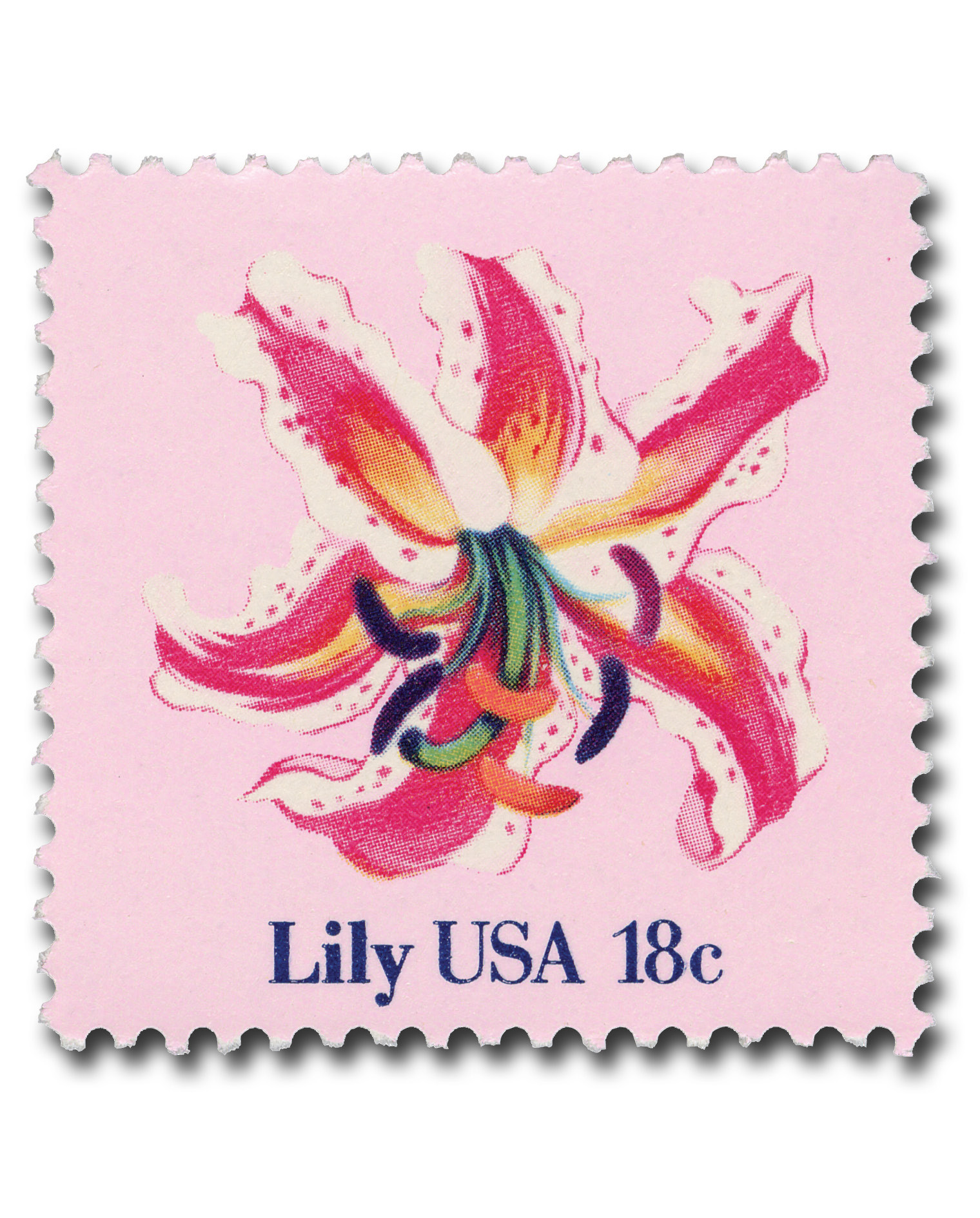 1876-79 - 1981 18c Flowers - Mystic Stamp Company