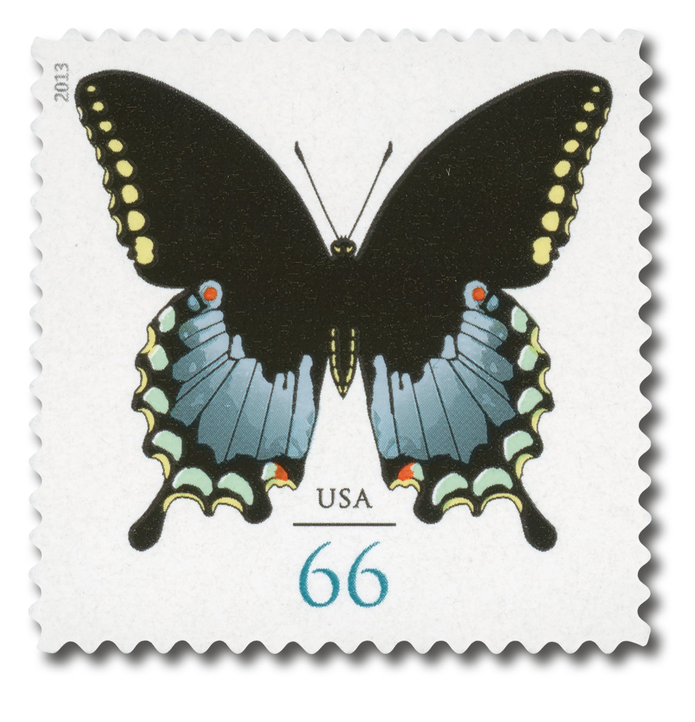 4736 - 2013 66c Spicebush Swallowtail Butterfly - Mystic Stamp Company