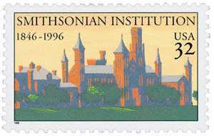 3059 - 1996 32c Smithsonian Institution - Mystic Stamp Company