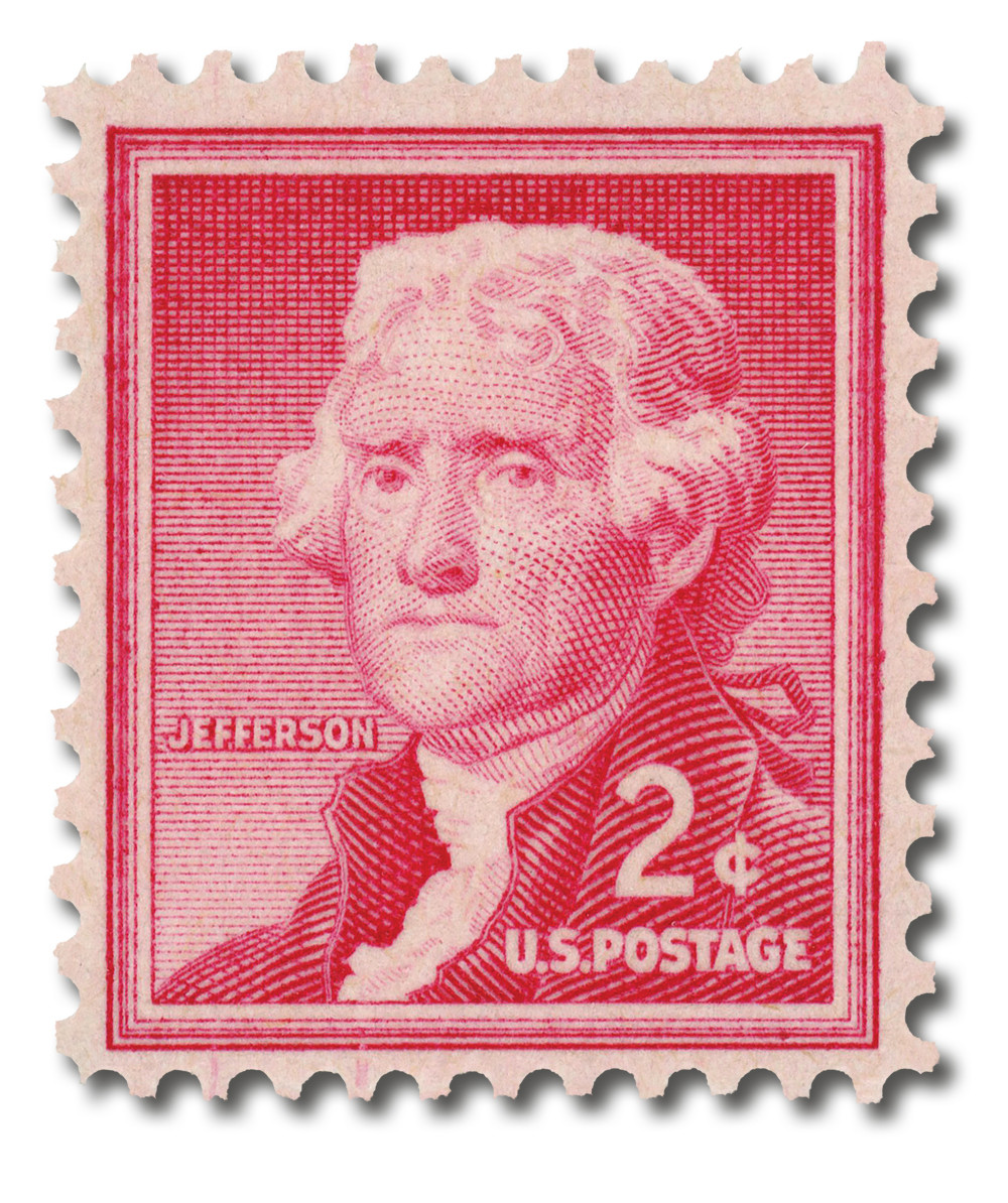1036 - 1954 4c Liberty Series: Abraham Lincoln - Mystic Stamp Company