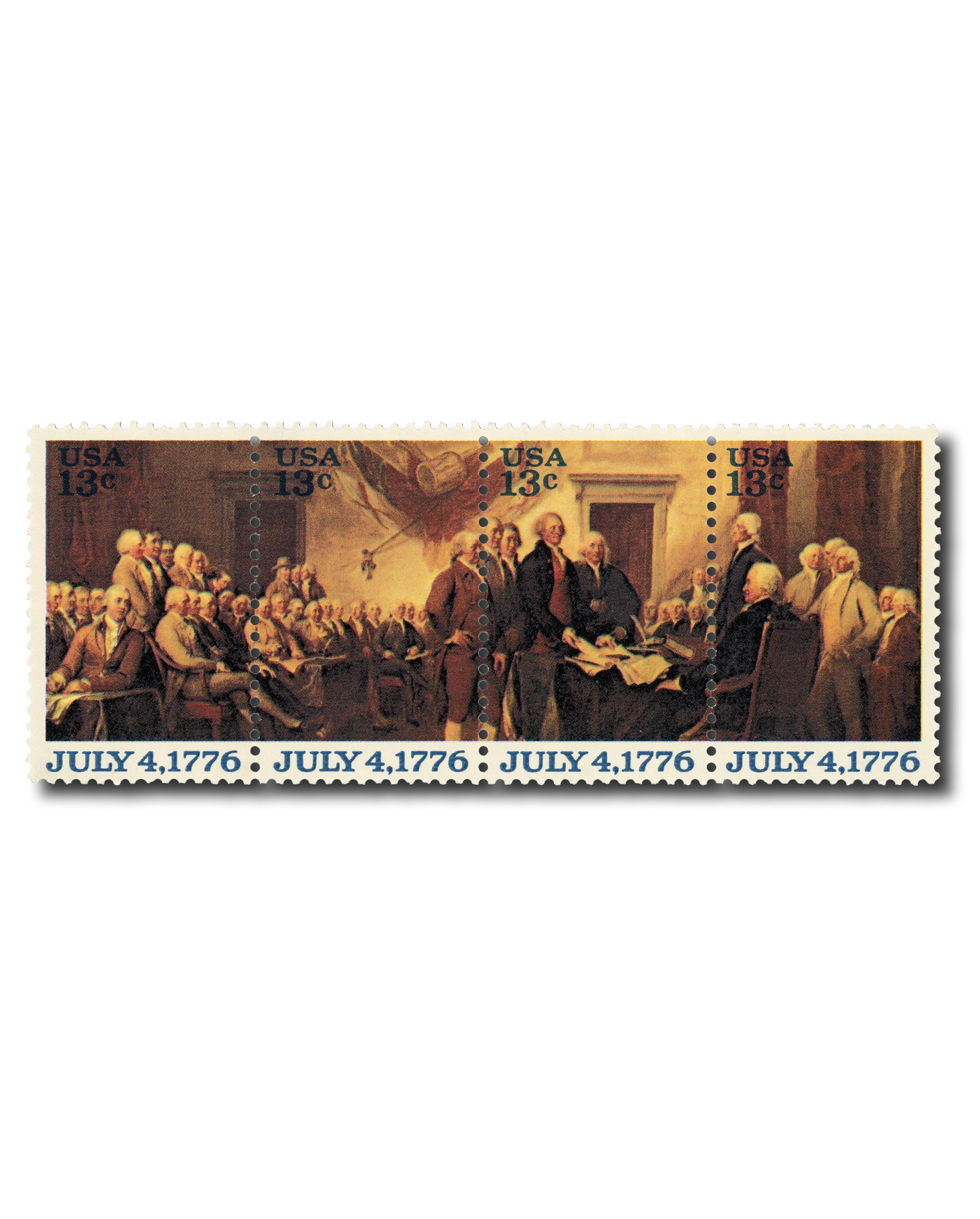 1691-94 - 1976 13c Declaration of Independence - Mystic Stamp Company