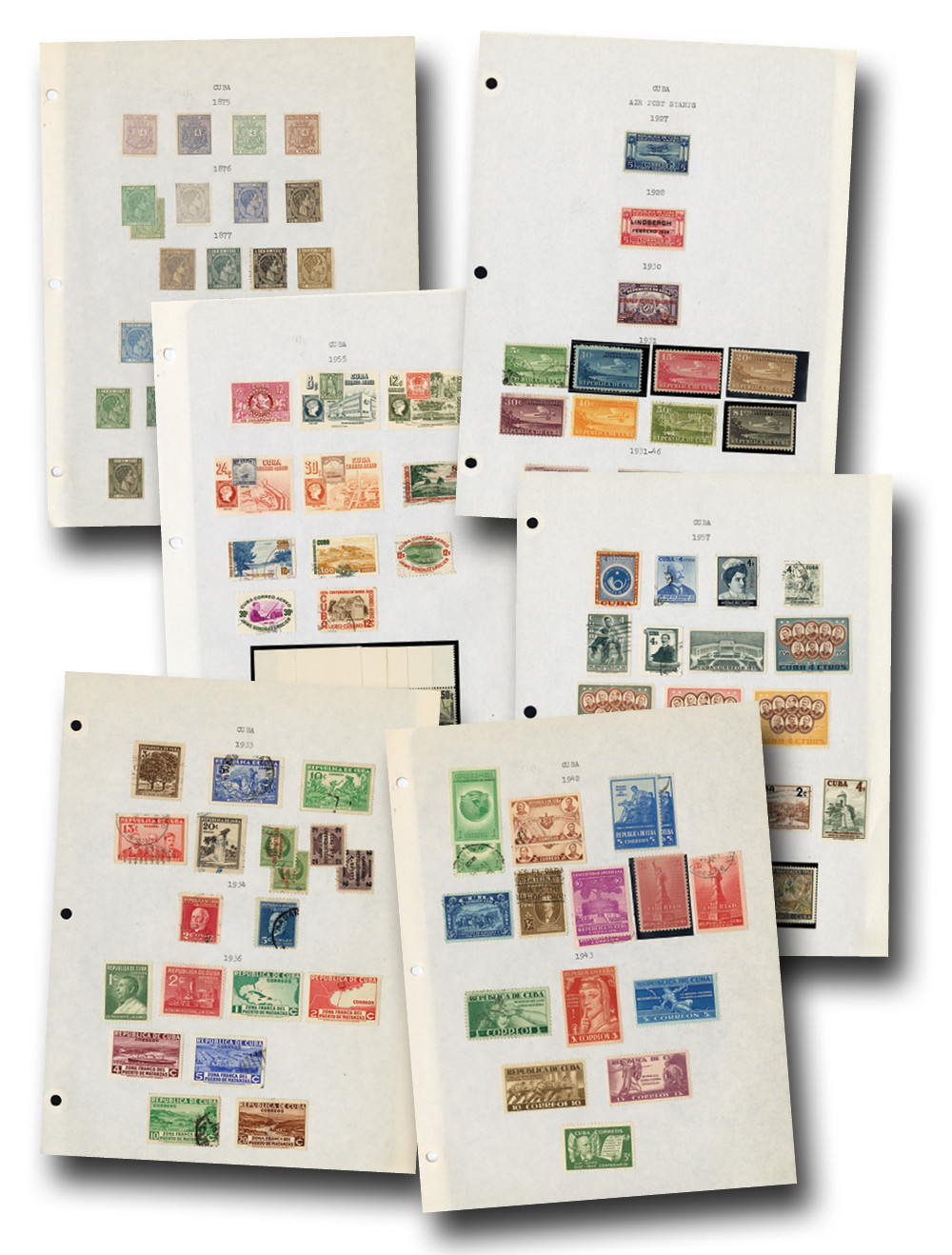 WW1002 - 1855-1996 Cuba Collection - Mystic Stamp Company