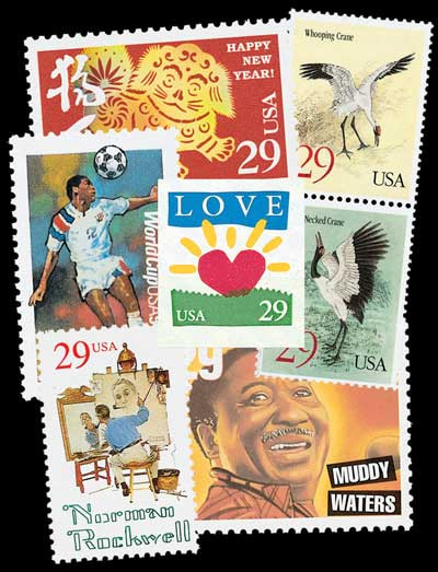 2843-47 - 1994 29c Locomotives - Mystic Stamp Company