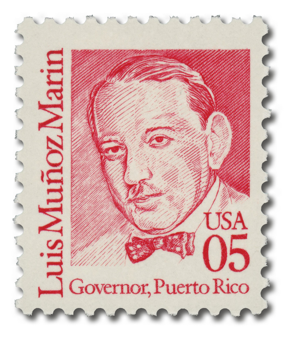 2173 - 1990 5c Great Americans Series: Luis Munoz Marin - Mystic Stamp ...