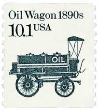 2130 - 1985 10.1c Transportation Series: 1890s Oil Wagon, - Mystic ...