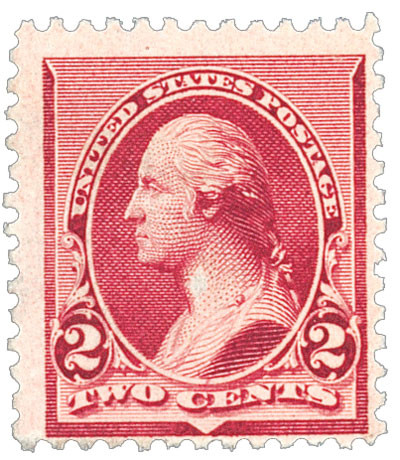 219 - 1890 1c Franklin, Dull Blue - Mystic Stamp Company