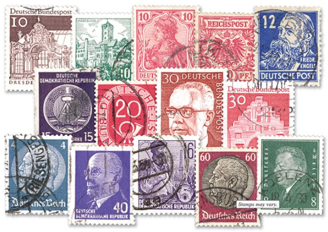 HR - Germany Stamps - Mystic Stamp Company