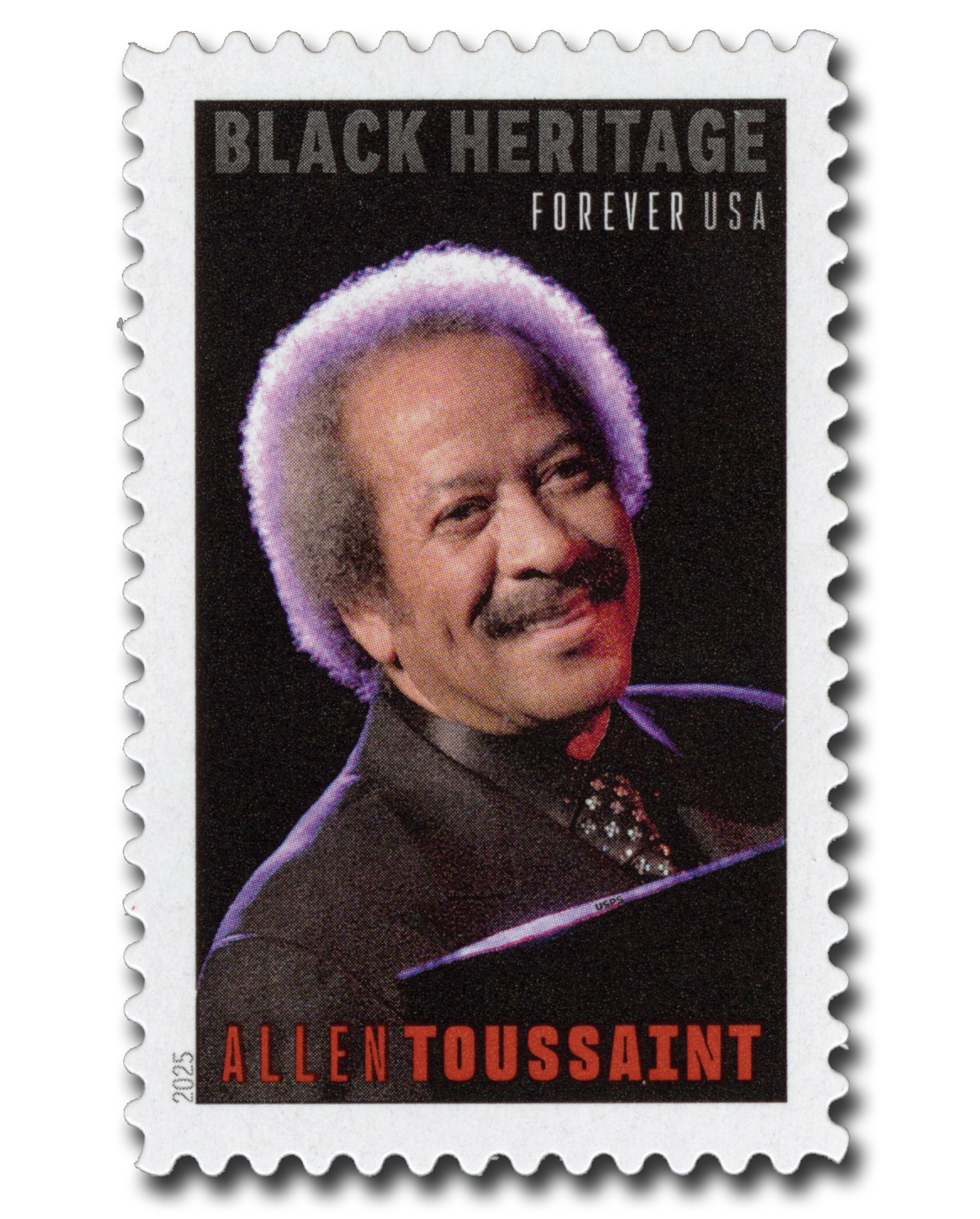 5957 - 2025 First-Class Forever Stamp - Allen Toussaint - Mystic Stamp ...