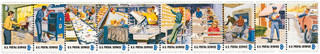 1489 - 1973 8c Postal Service Employees: Window Clerk - Mystic Stamp ...