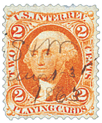 US Stamps - Stamp Types - Revenue Stamps - Page 1 - Mystic Stamp Company