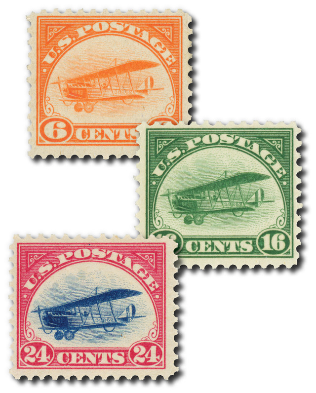 US Stamps - Stamp Types - Airmails (C) - Page 1 - Mystic Stamp Company