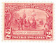 329 - 1907 2c Founding of Jamestown, Carmine - Mystic Stamp Company
