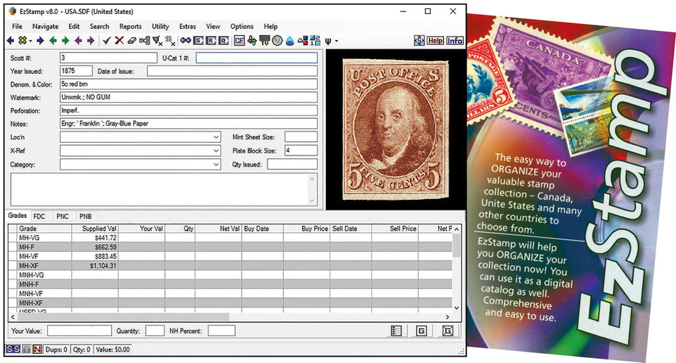 EZSTP1 - EZ Stamp Software - Mystic Stamp Company
