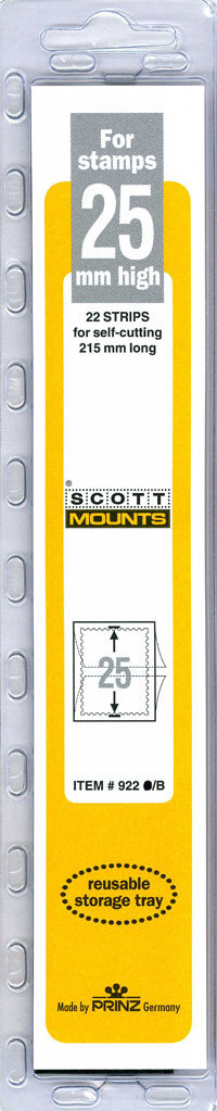 SM922 - Scott Mounts 215 x 25mm (8.46 x .98") US Commemorative and ...