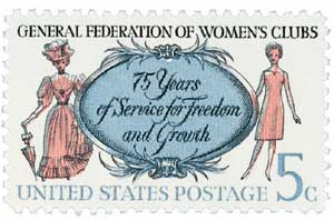 1316 - 1966 5c General Federation of Women's Clubs - Mystic Stamp Company