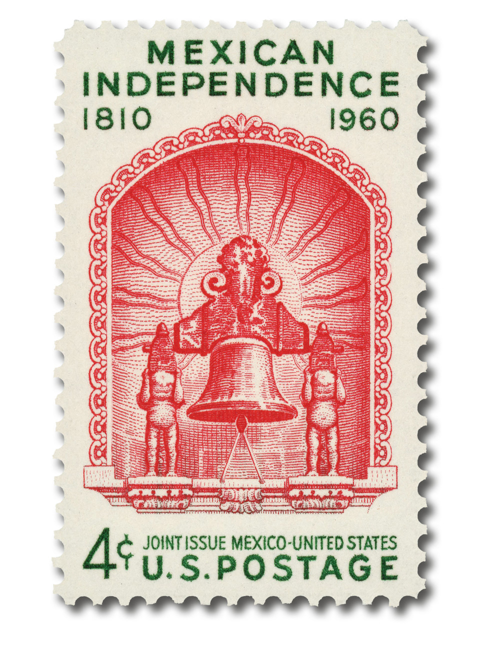 1157 - 1960 4c Mexican Independence - Mystic Stamp Company