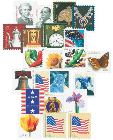 3427//4191 - 2006-07 Regular Issues, Set of 80 Stamps - Mystic Stamp ...