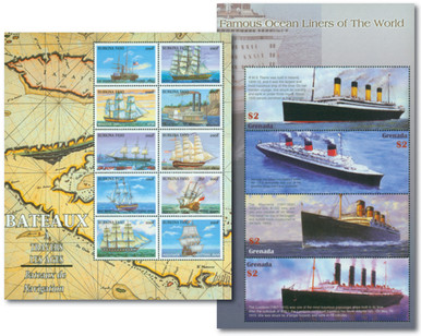 YP231 - Ships Stamps - Mystic Stamp Company