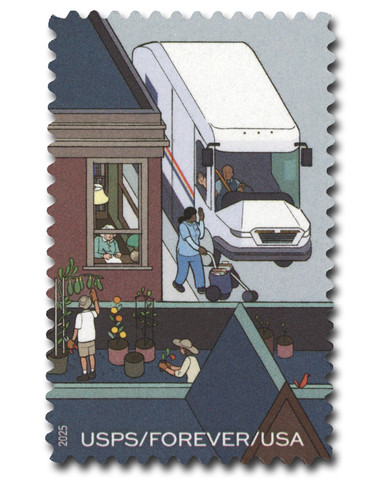 6023f - 2025 First-Class Forever Stamp - 250th Anniversary of ...