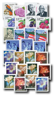 3031A/3465 - 2000 Regular Issues Stamps, Set of 25 - Mystic Stamp Company