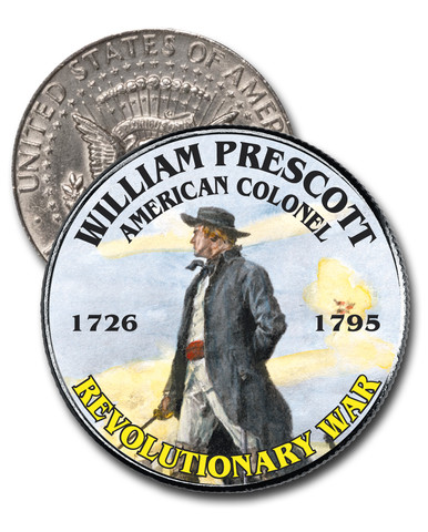 CNS7005 - Revolutionary War "William Prescott" US Half Dollar ...
